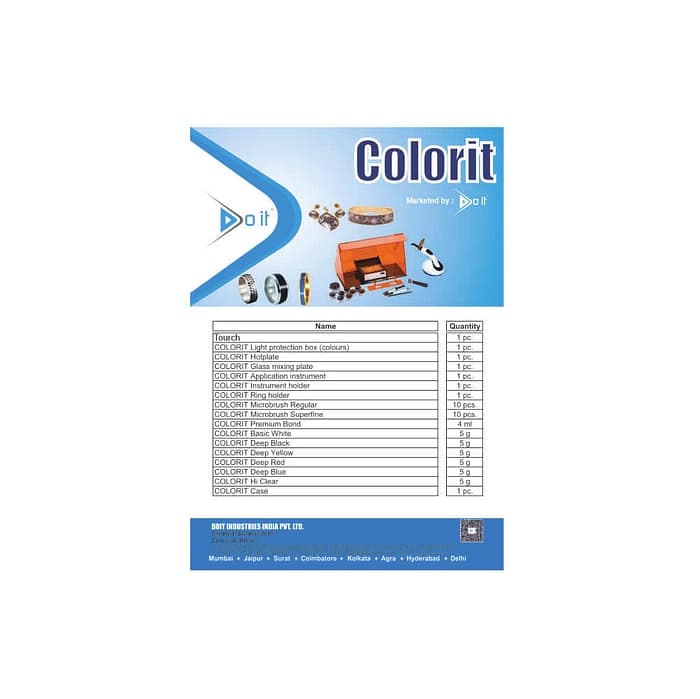 Colorit Easy One Kit Vibrant Jewelry | Doit Industries